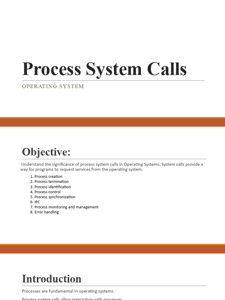 Bushramemon - 2075 - 4326 - 1 - Lecture - Process System Calls | PDF | Process (Computing ...