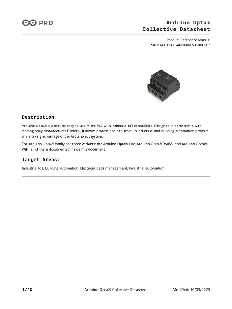 AFX00001 AFX00002 AFX00003 Datasheet | PDF | Relay | Arduino