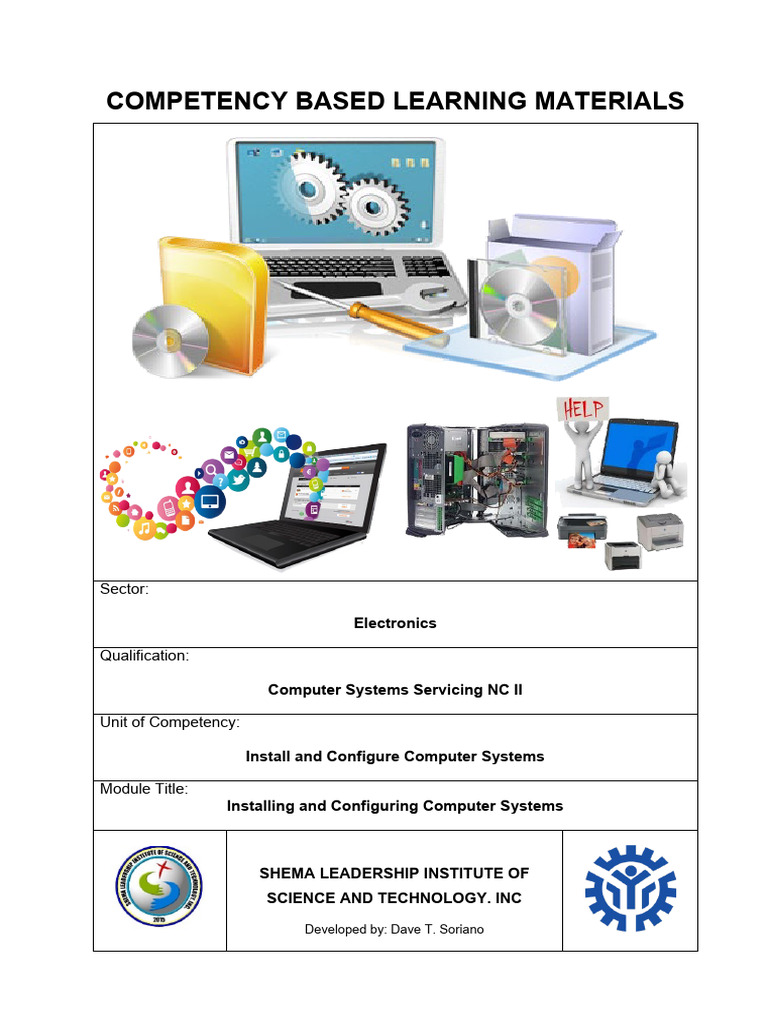 COC1 CBLM Install and Configure Computer Systems | PDF | Random Access Memory | Dynamic Random ...