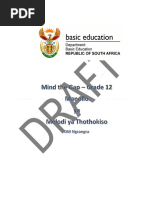 SEPEDI Novel 1 Kgalagalo Tsa Setu | PDF | Learning | Teachers