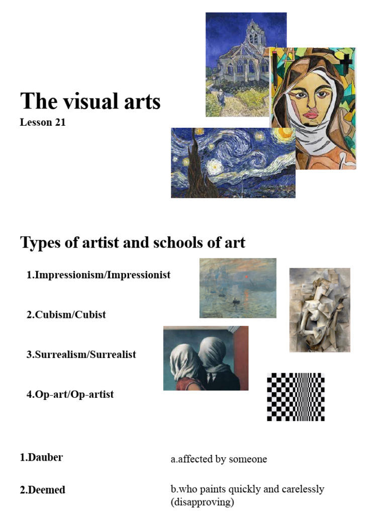 Lesson 21 | PDF | Impressionism | Cubism