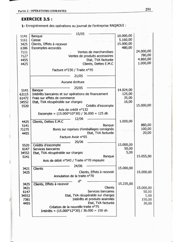 Exercice 5 Effets | PDF