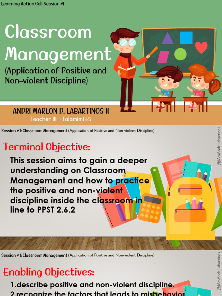 Classroom Management | PDF | Classroom Management | Psychological Theories