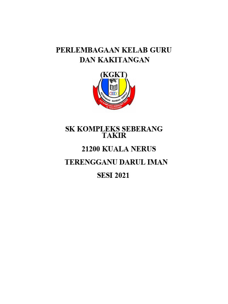 Perlembagaan KGKT STARS 2021 | PDF