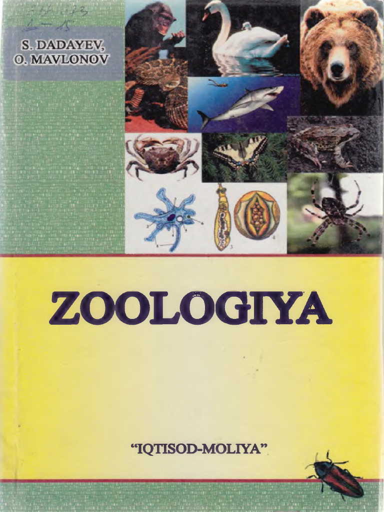Zoologiya. Dadayev S, Mavlonov S | PDF