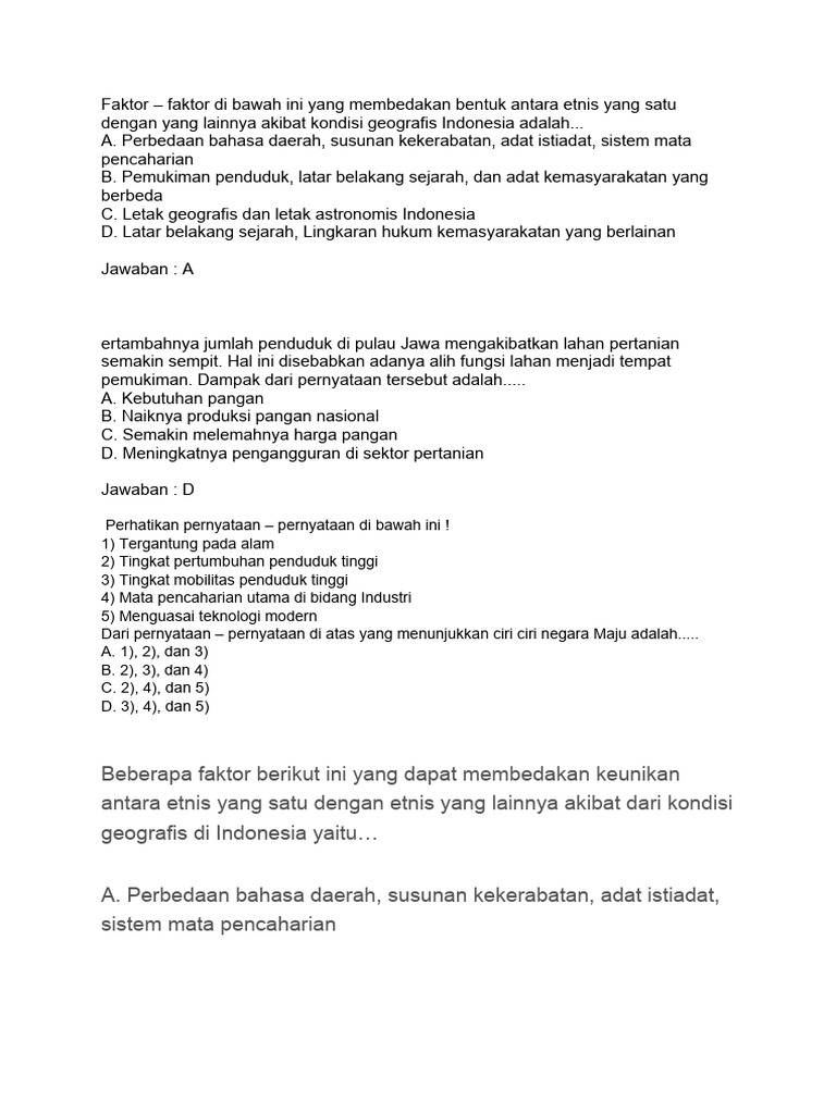 Soal Osn | PDF | Perjalanan | Sains & Matematika