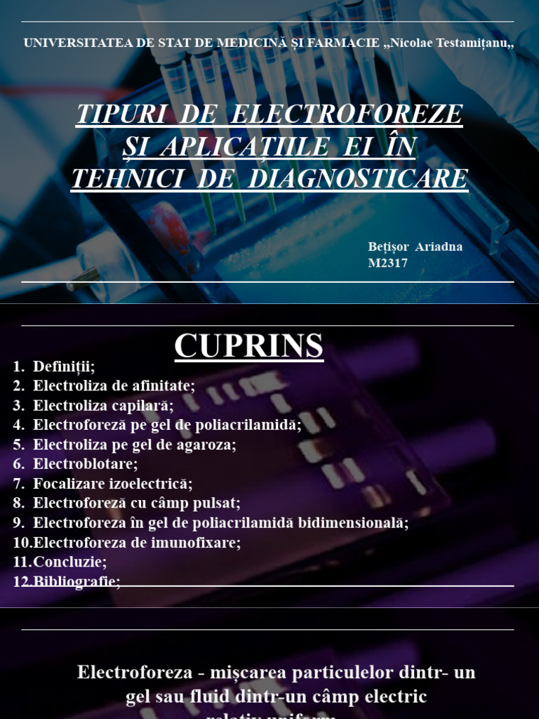 Electroforeza | PDF