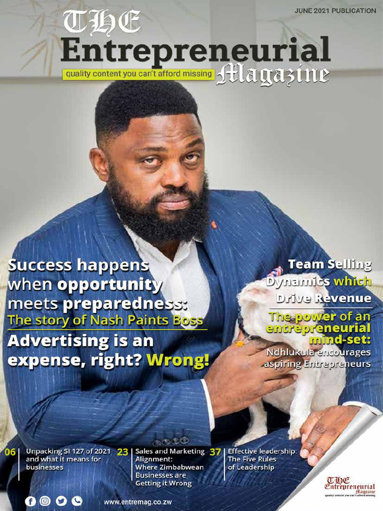 The Entrepreneurial Magazine June Pub | PDF | Intellectual Property ...