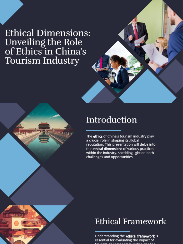 Ethics in China's Tourism Industry | PDF | Sustainability | Tourism