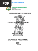 NSC Geography Grade 12 November 2022 P2 and Memo | PDF