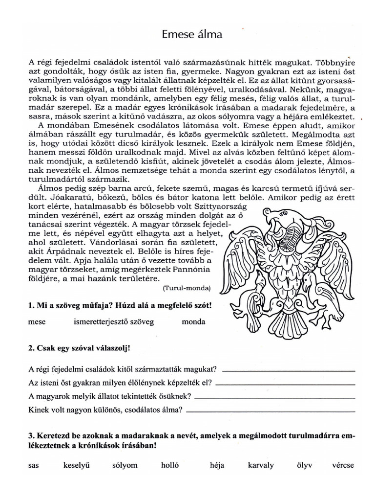 Emese álma SzÉ | PDF