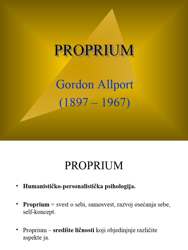 Proprium | PDF