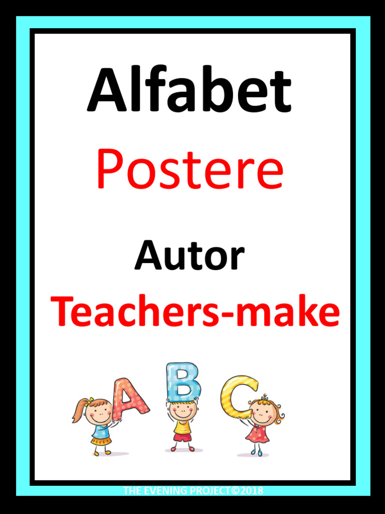 Alphabet Posters English | PDF