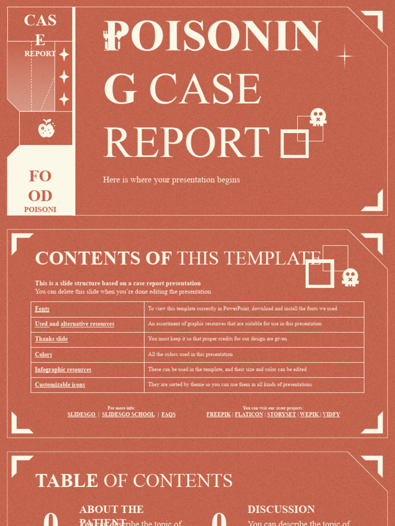 Food Poisoning Case Report | PDF | Planets | Planets In Astrology