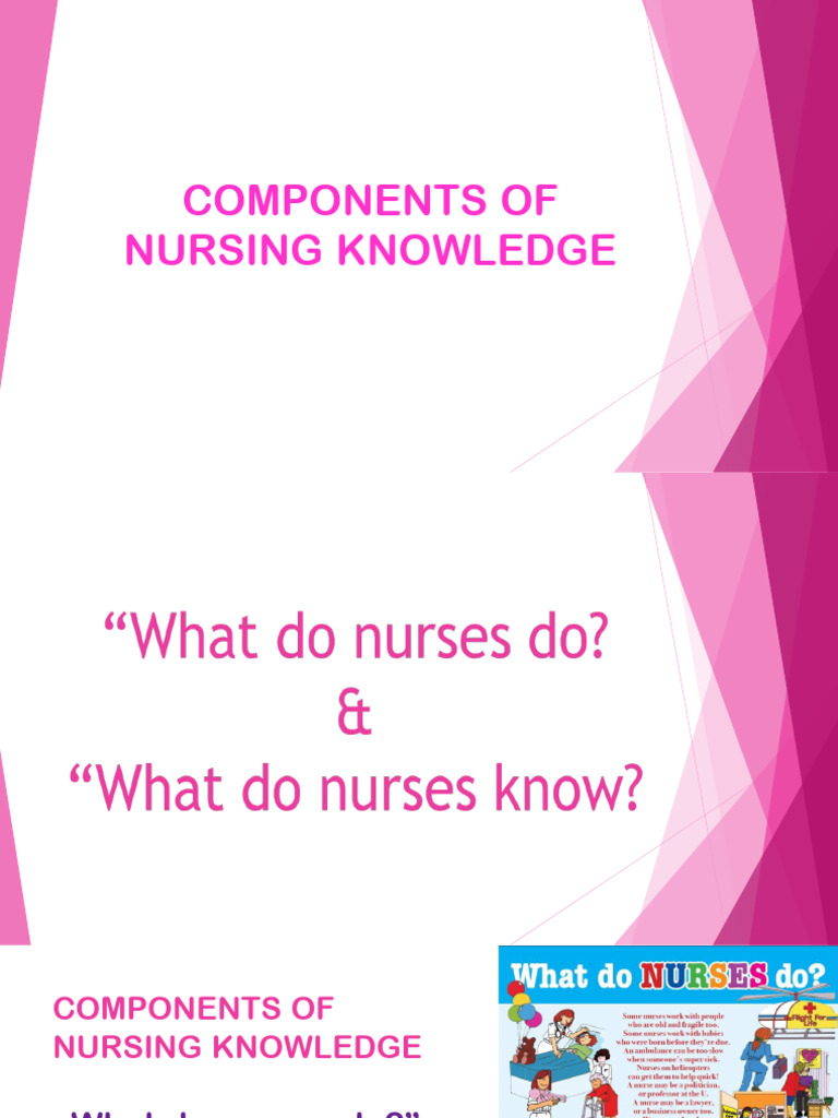 Components of Nursing Knowledge | PDF | Theory | Concept