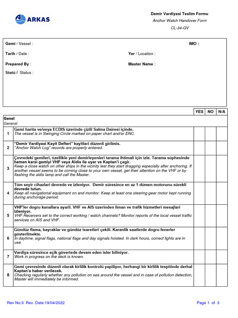 Checklist - 21 - 06 - 2022 16 - 43 | PDF