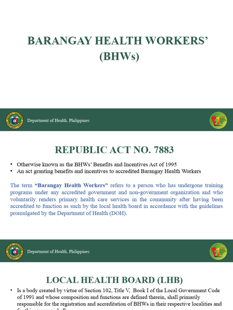 BHW, GIDA, IP Program Presentation | PDF | Non Governmental ...