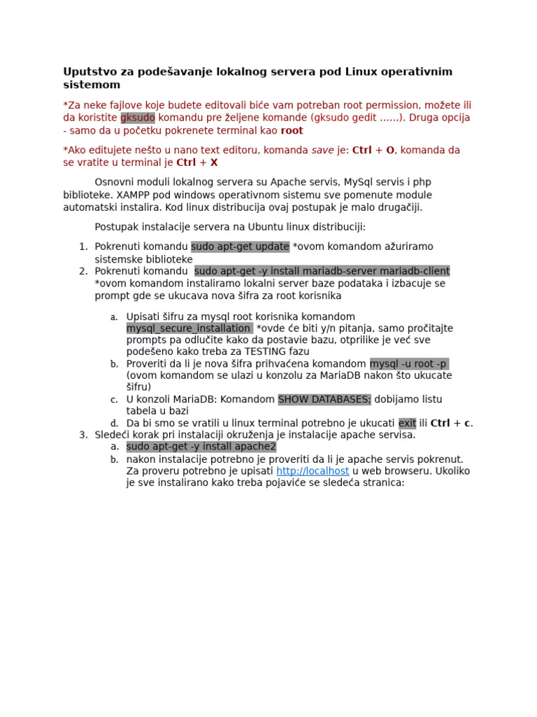 Linux Instalacija | PDF