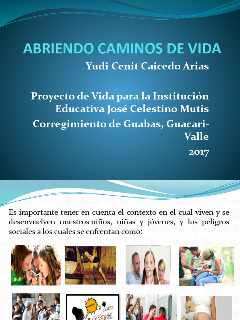Presentacion Abriendo Caminos de Vida | PDF | Plan de estudios