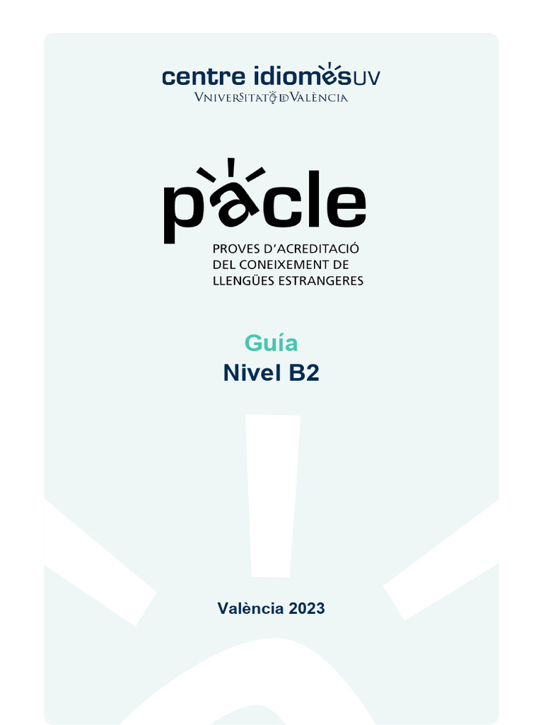 B2 Pacle | PDF | Comunicación | Evaluación