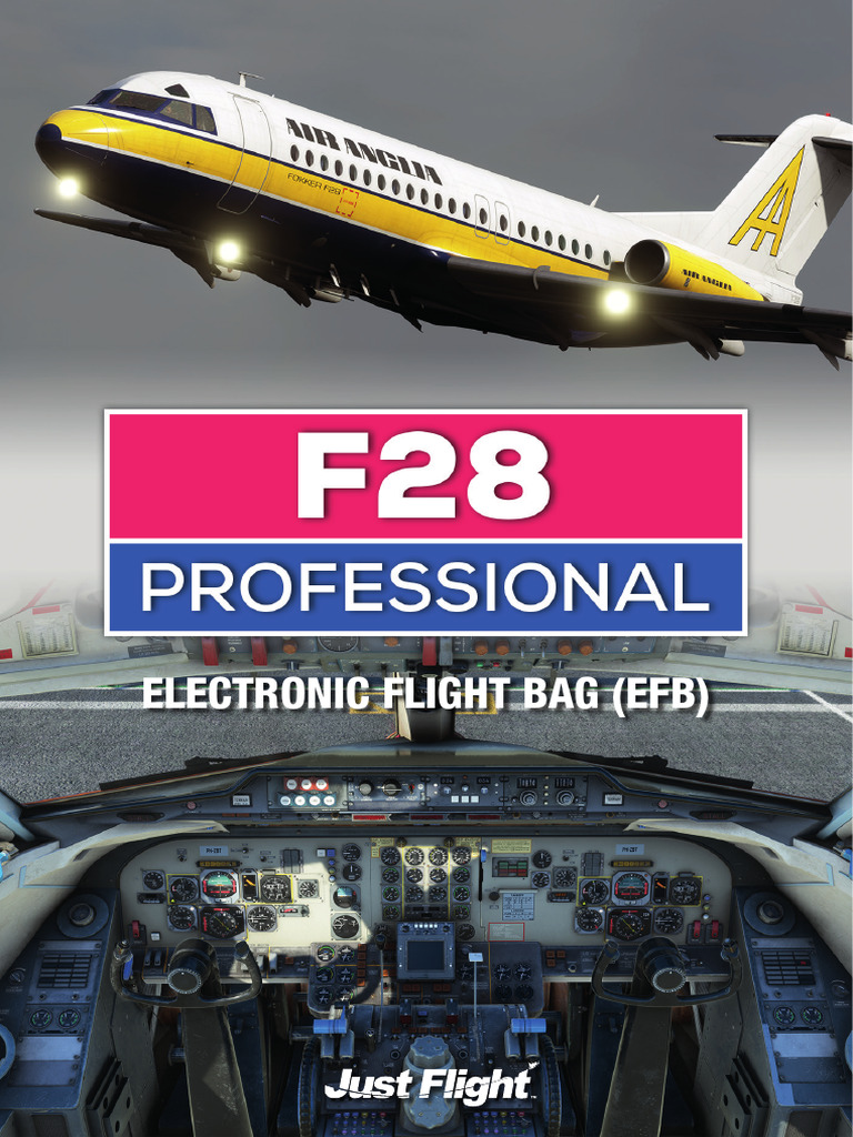F28 Professional MSFS EFB Manual | PDF | Computer Keyboard | Takeoff