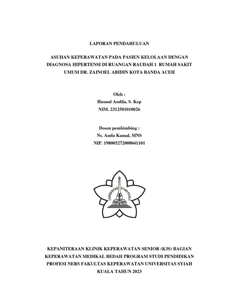 Askep Hipertensi | PDF | Pengembangan Diri | Kesehatan Holistik