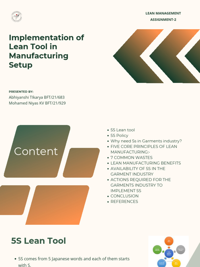 Lean Assignment | PDF | Lean Manufacturing | Business Economics