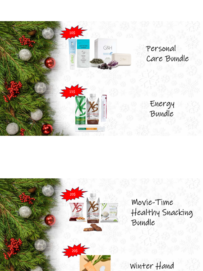 Christmas Bundles | PDF