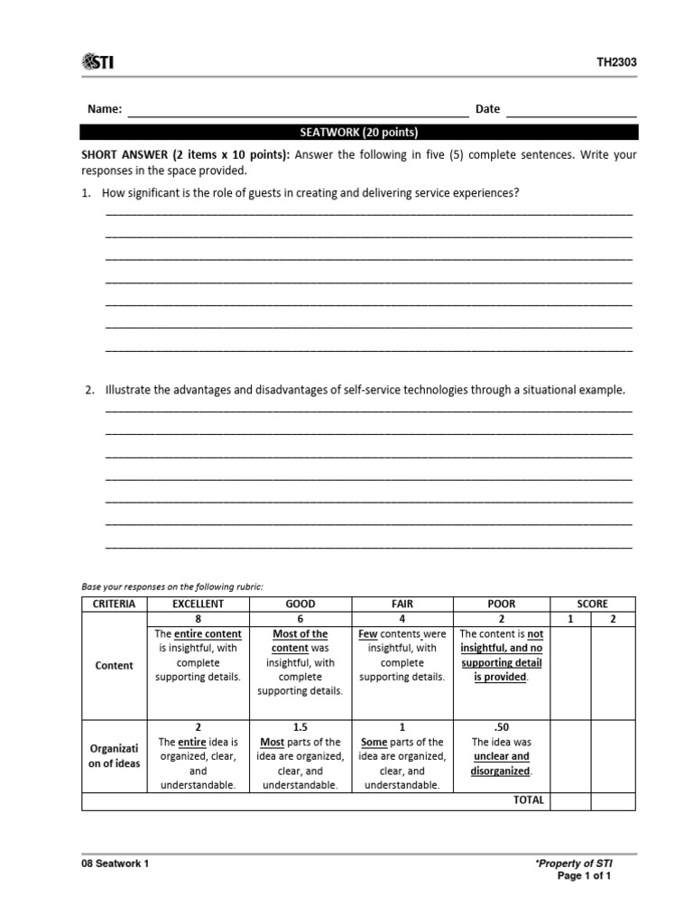 08 Seatwork 1 3 Unlocked Pdf Human Communication