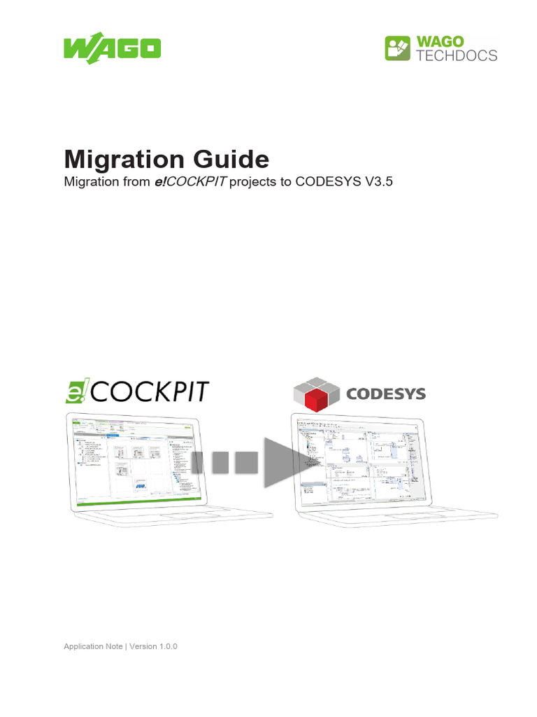 CODESYS Migration Guide | PDF | Installation (Computer Programs) | Input/Output