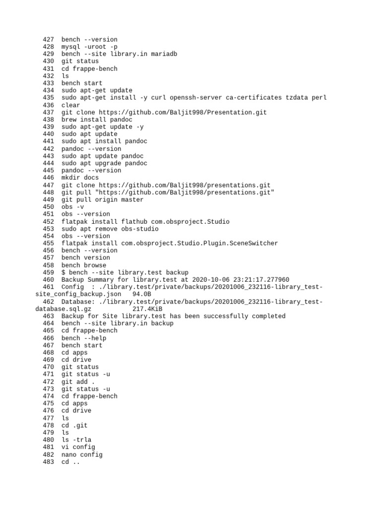 Command 2 | PDF | Software | Computing