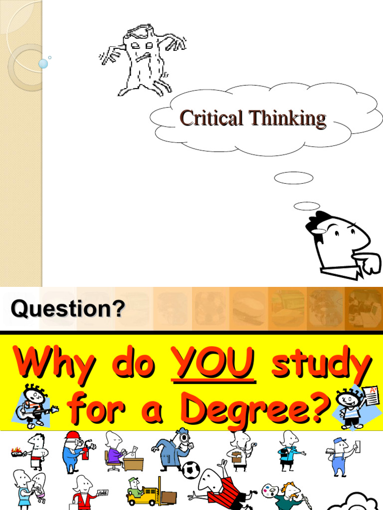 Introduction To Critical Thinking | PDF | Critical Thinking | Thought