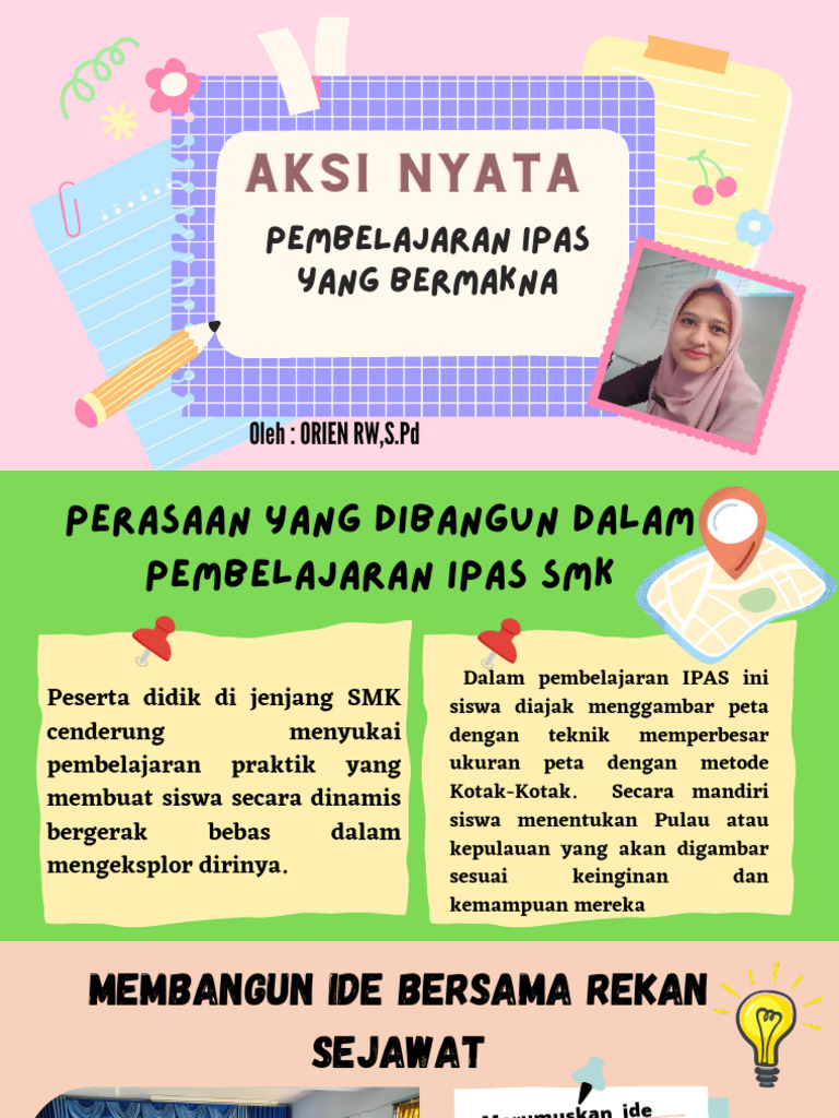 Pembelajaran IPAS Praktik Bahagia di SMK | PDF