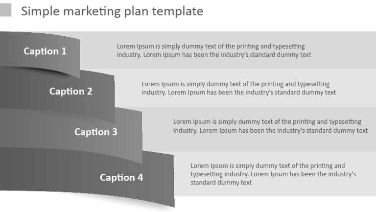 Simple Marketing Plan Template | PDF
