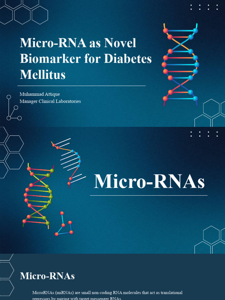 Micro RNA | PDF | Micro Rna | Diabetes Micro RNA | PDF | Micro Rna | Diabetes