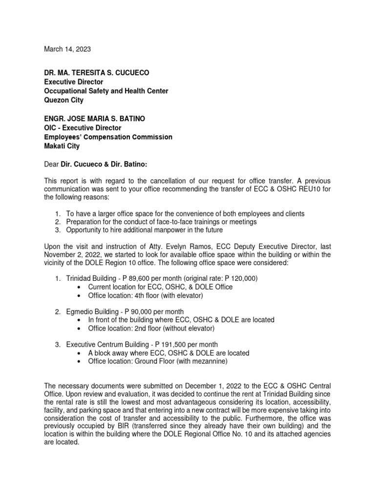 Office Space Report | PDF