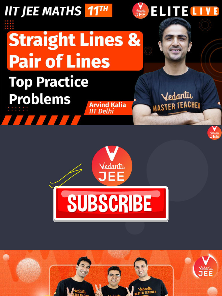 Straight+Lines+Top+DPPs+ 11th+elite | PDF | Triangle | Elementary Mathematics