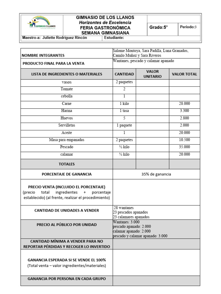Wantanes Pescado y Calamar | PDF | Cocina mediterranea | Cocina asiática