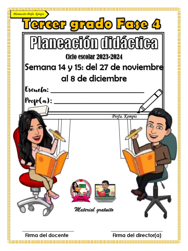 3º s14 y 15 Planeación Profa. Kempis | PDF | Aprendizaje | Comunicación