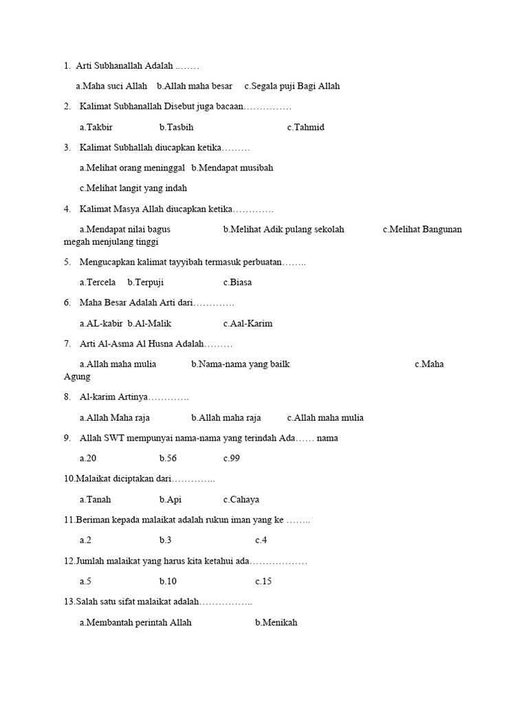 Soal Tahun 2023 Semester 1 | PDF