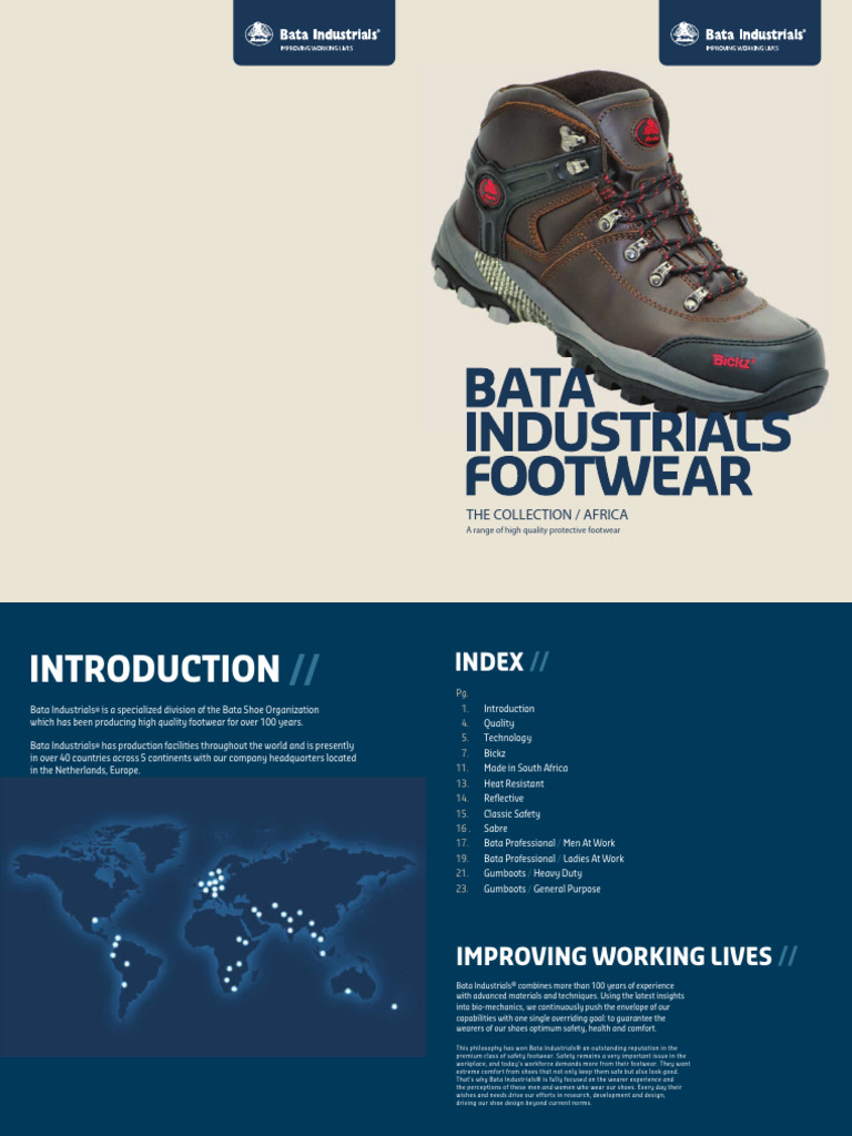 Bata Shoes Brochure | PDF | Shoe | Softlines (Retail)