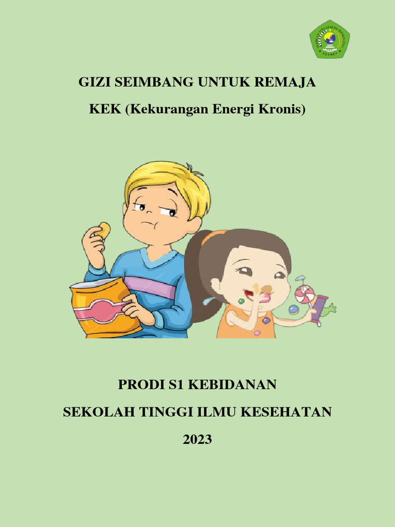 Buku Gizi Seimbang Untuk Remaja Kek New | PDF