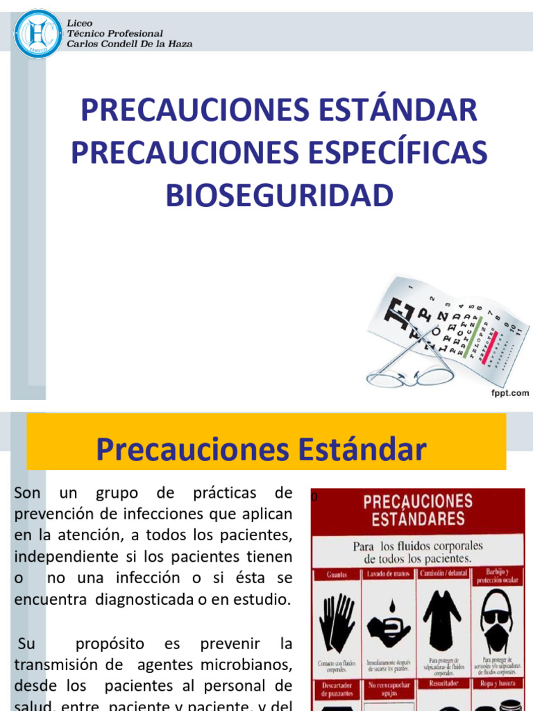 Unidad 1 Precauciones Estándar | PDF | Lavado de manos | Higiene
