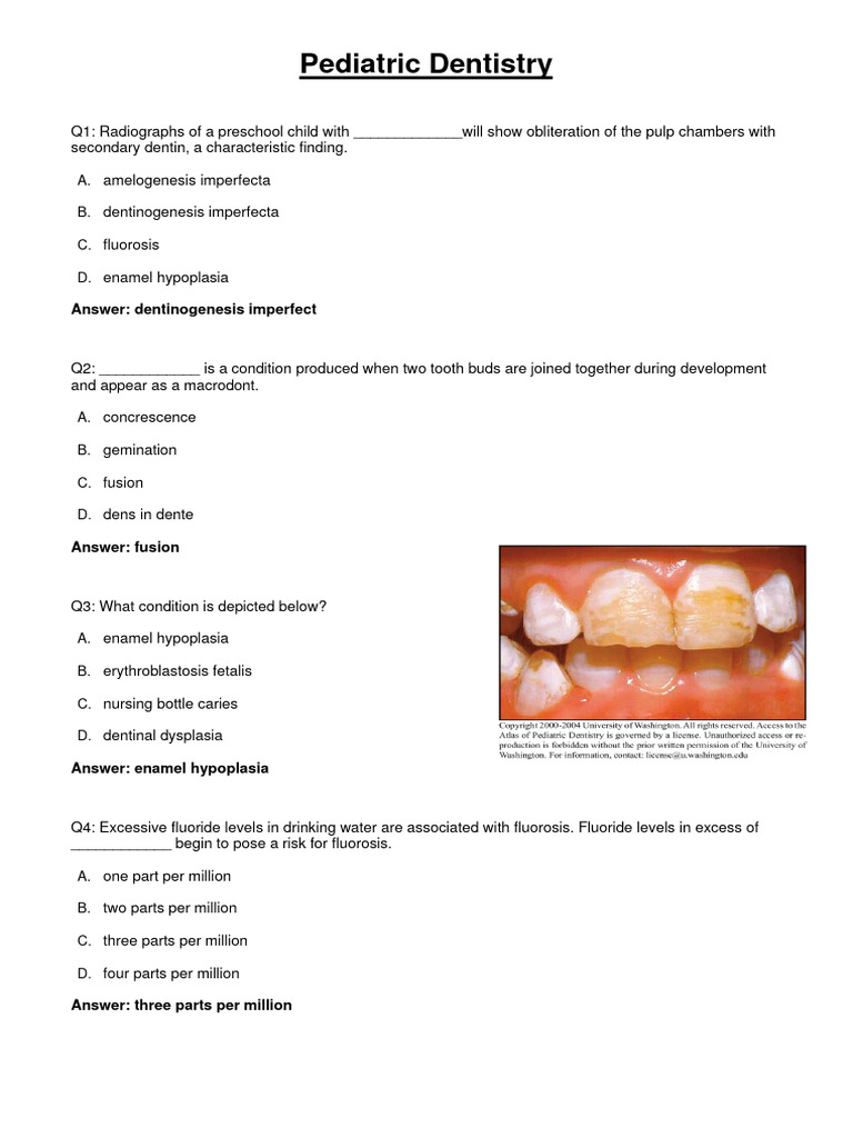 Pediatric Dentistry | PDF | Dental Anatomy | Dentistry Branches