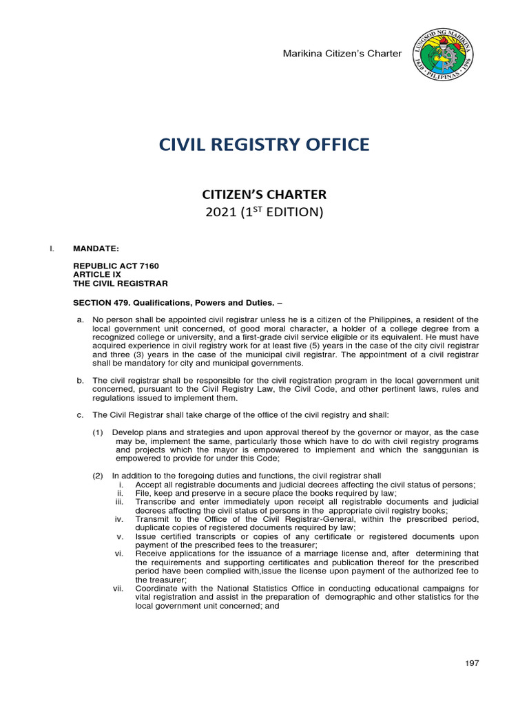 Civil Registry | PDF | Birth Certificate | Notary Public