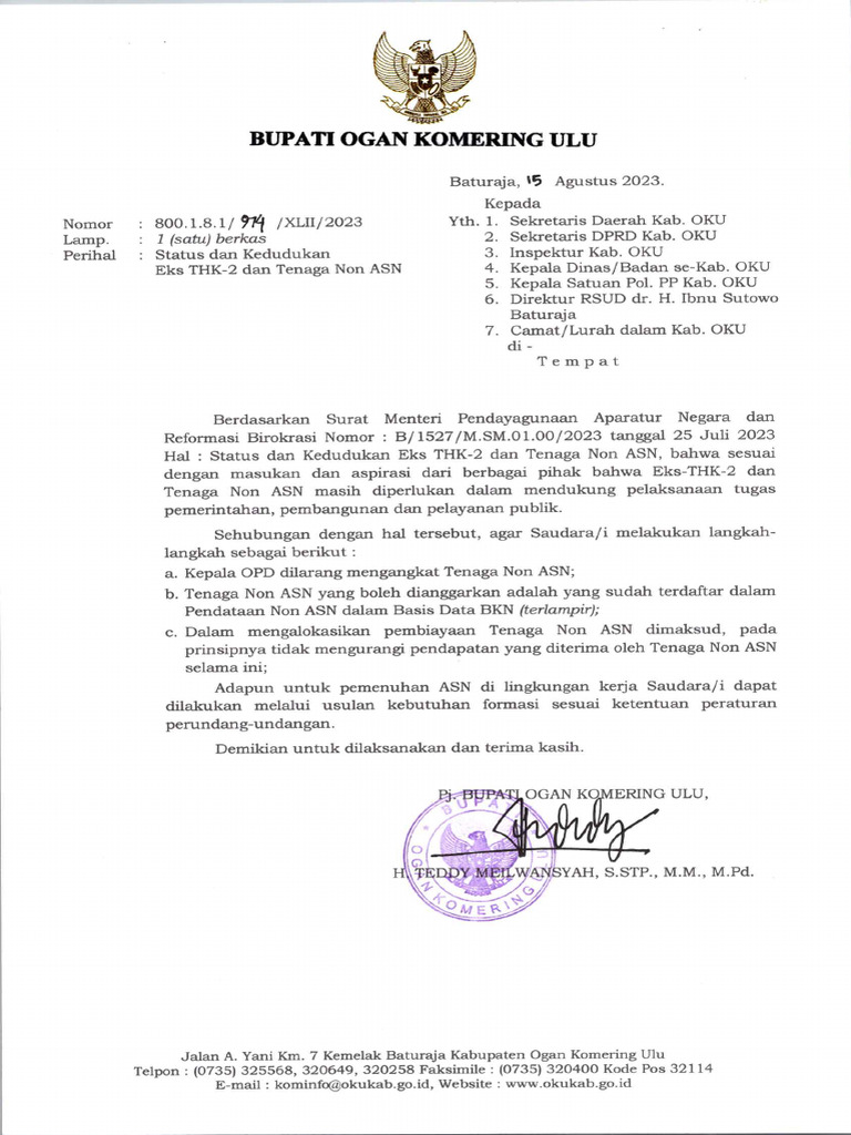 THK 2 Dan Non Asn | PDF