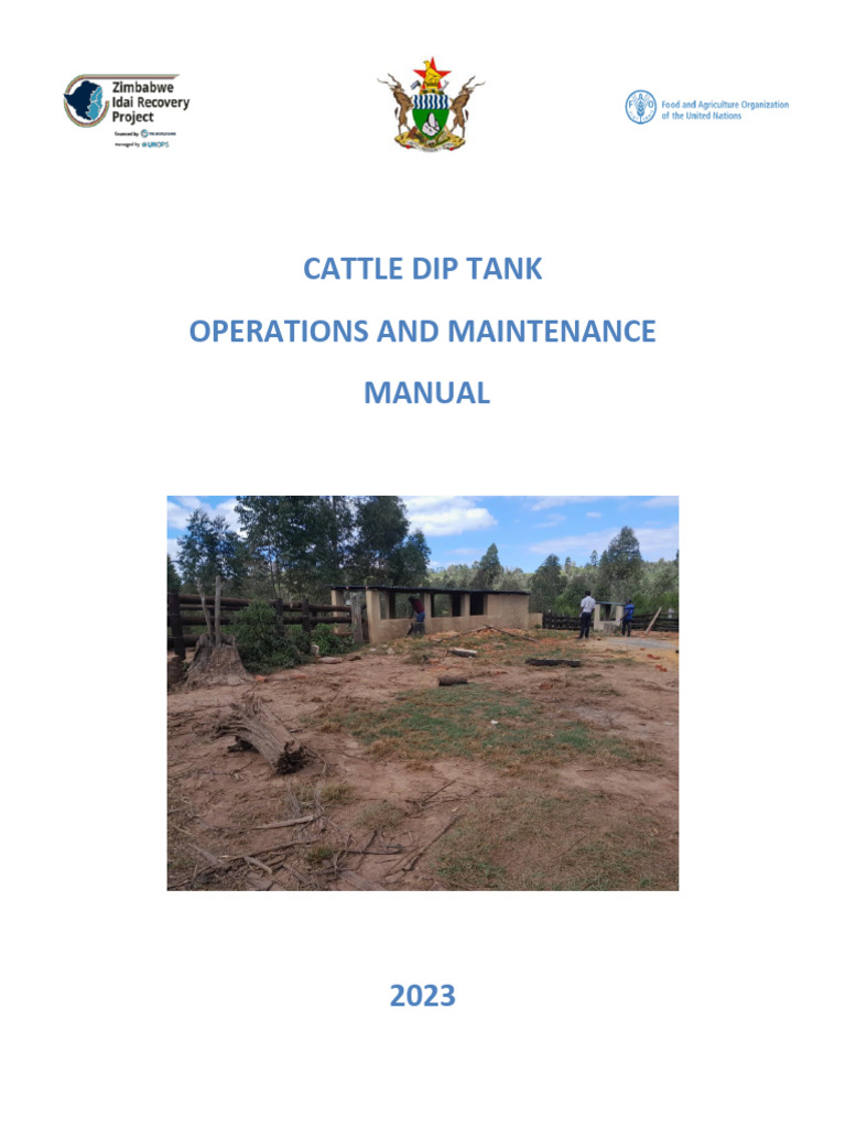 Dip Tank Operations and Maintenance Manual | PDF | Volume | Personal Protective Equipment