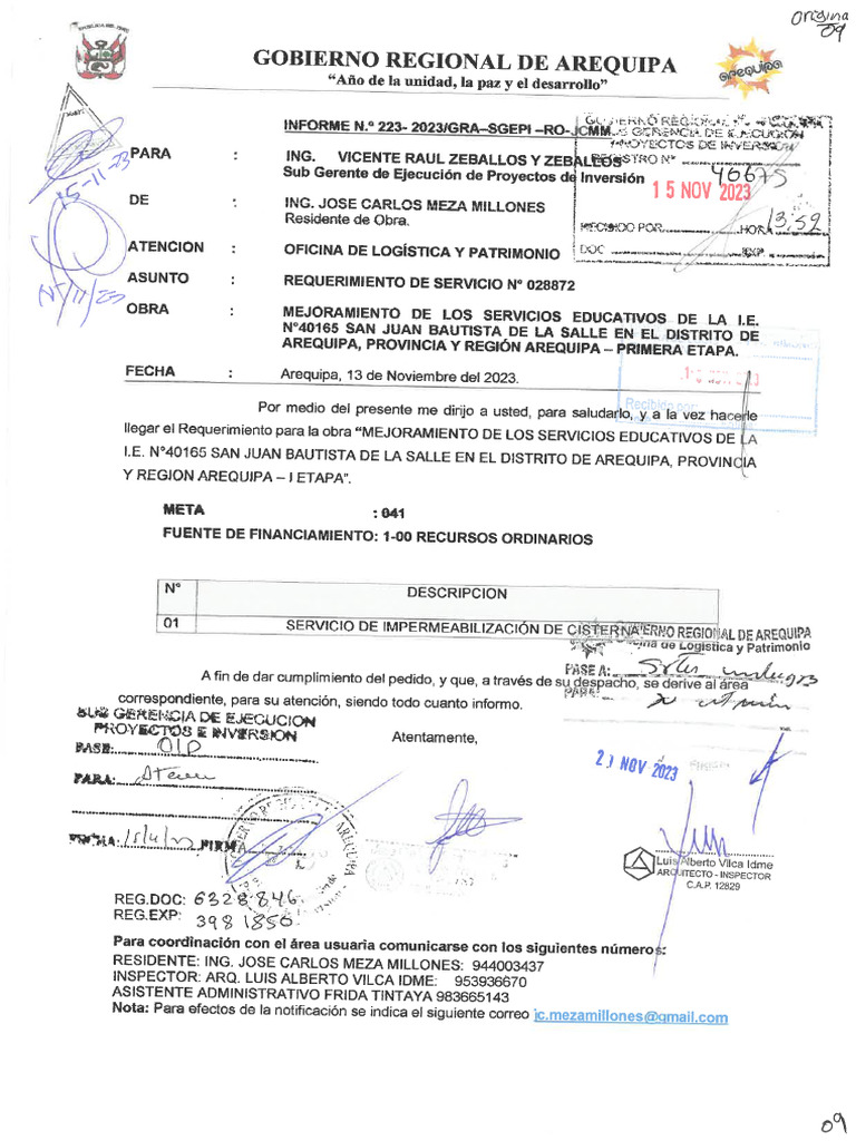 TDR - Impermeabilizante para Cisterna | PDF