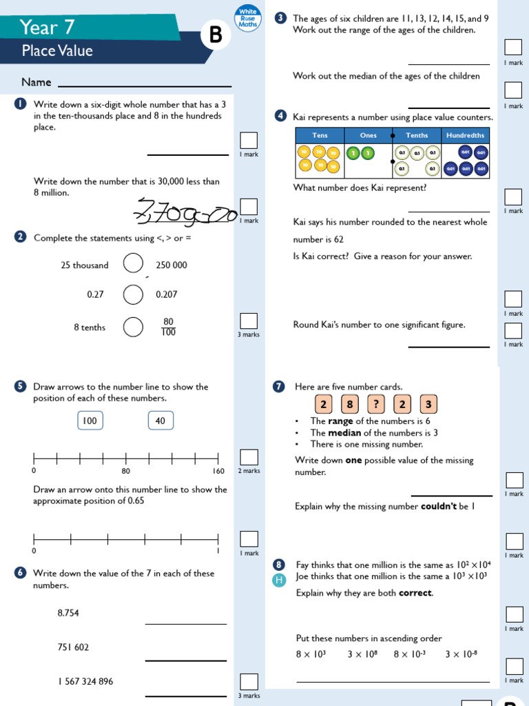 Place Value | PDF