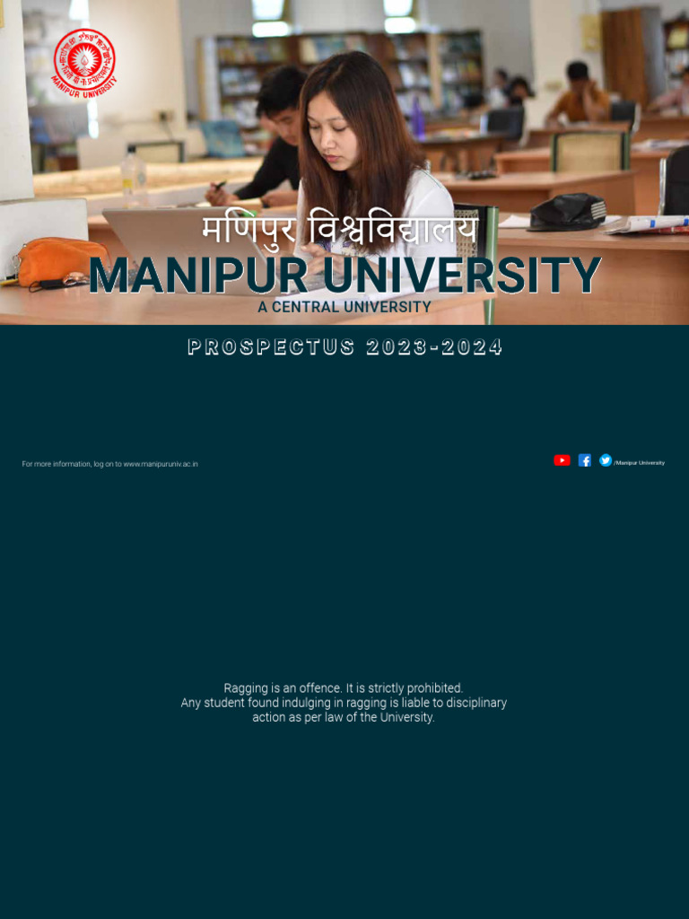 MUPROSPECTUS2023 | PDF | Bachelor Of Science | Bachelor's Degree